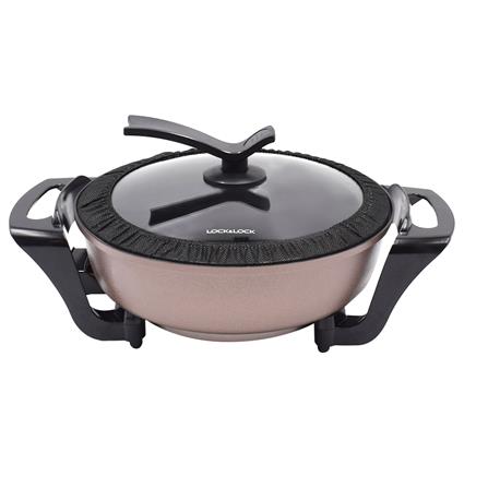 LocknLock หม้อชาบูแบ่ง 2 ช่อง รุ่น EJP341 ราคาถูก